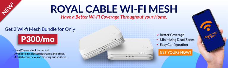 Royal Cable Wi-fi Mesh - Royal Cable