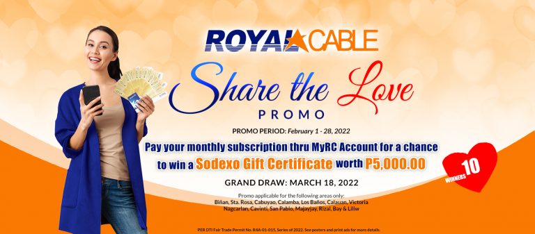 ROYAL CABLE SHARE THE LOVE PROMO - Royal Cable