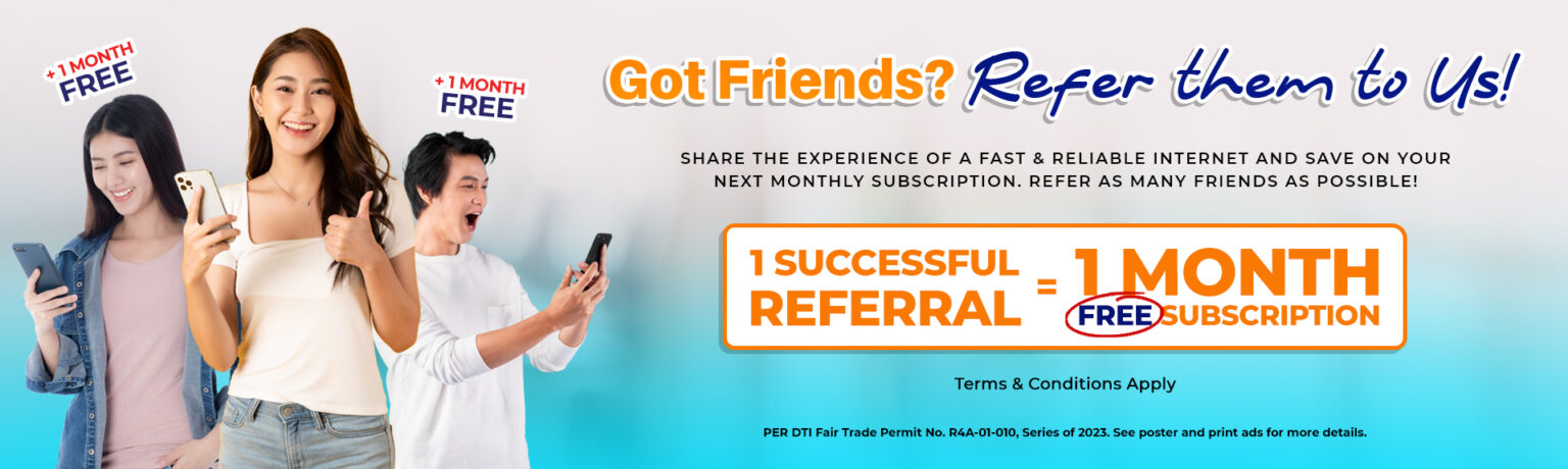 Refer a friend promo - Royal Cable