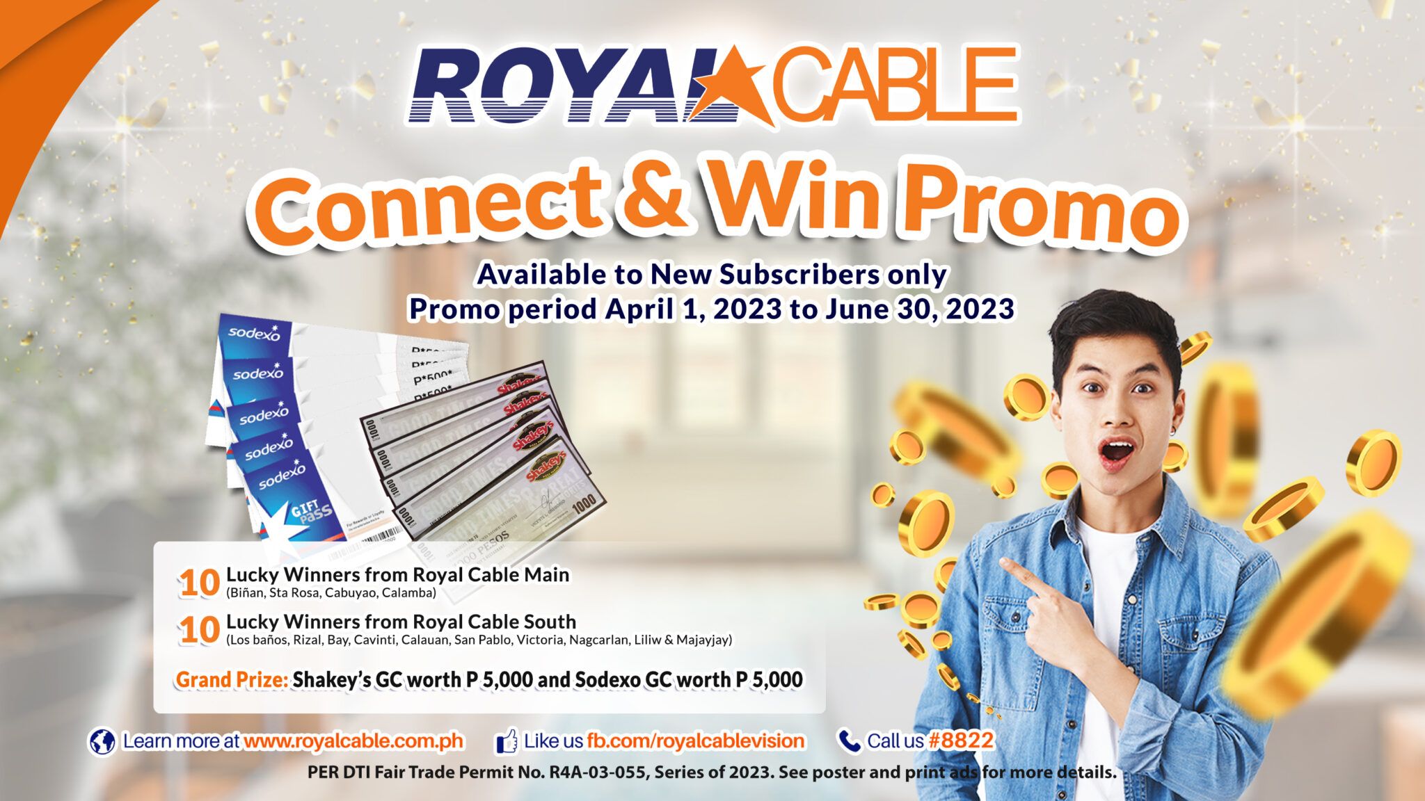 "CONNECT AND WIN PROMO” - Royal Cable
