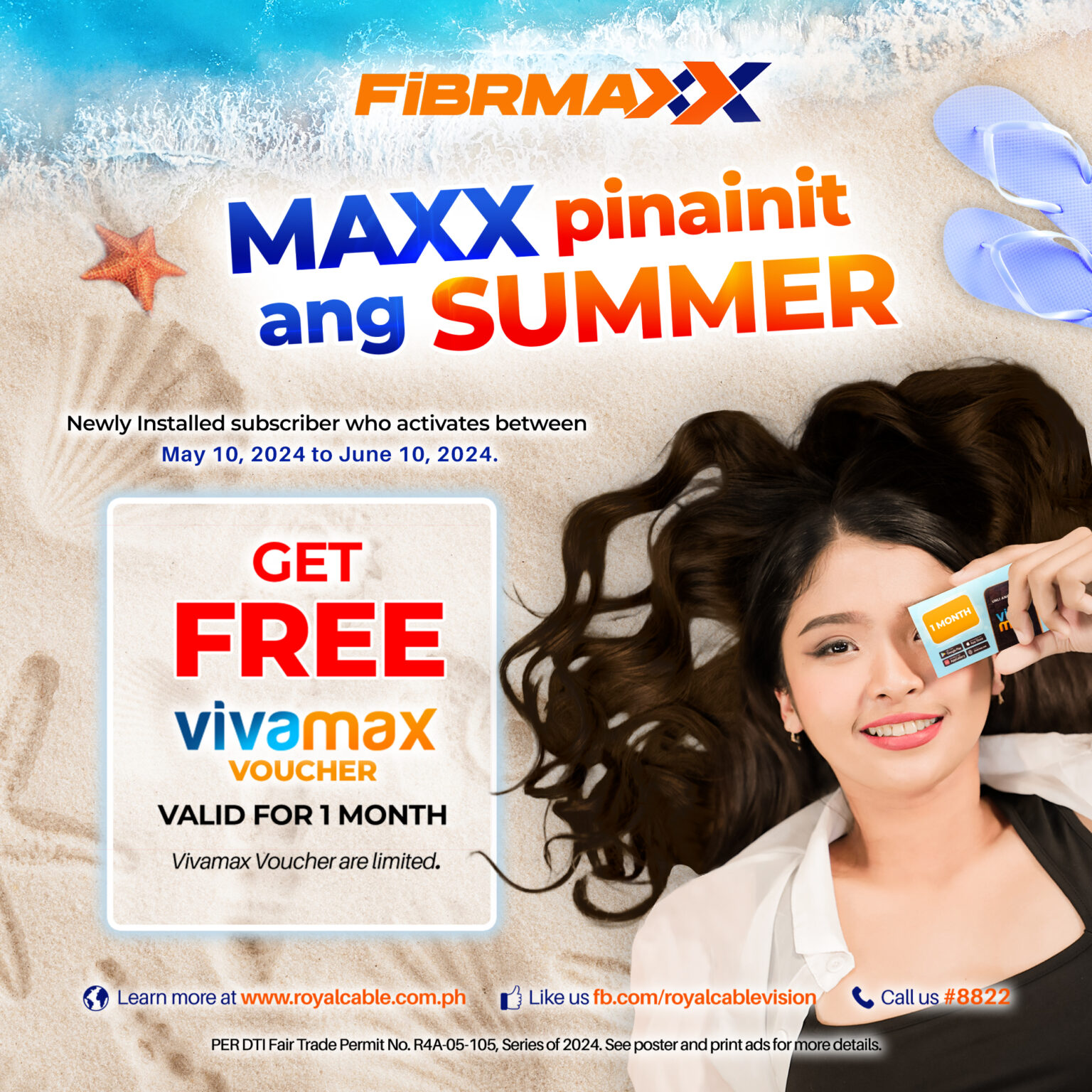 MAXX pinainit ang SUMMER - Royal Cable